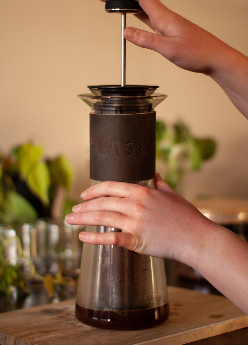 FLASK™ Coffee Brewer | No Mess, Just Great Coffee